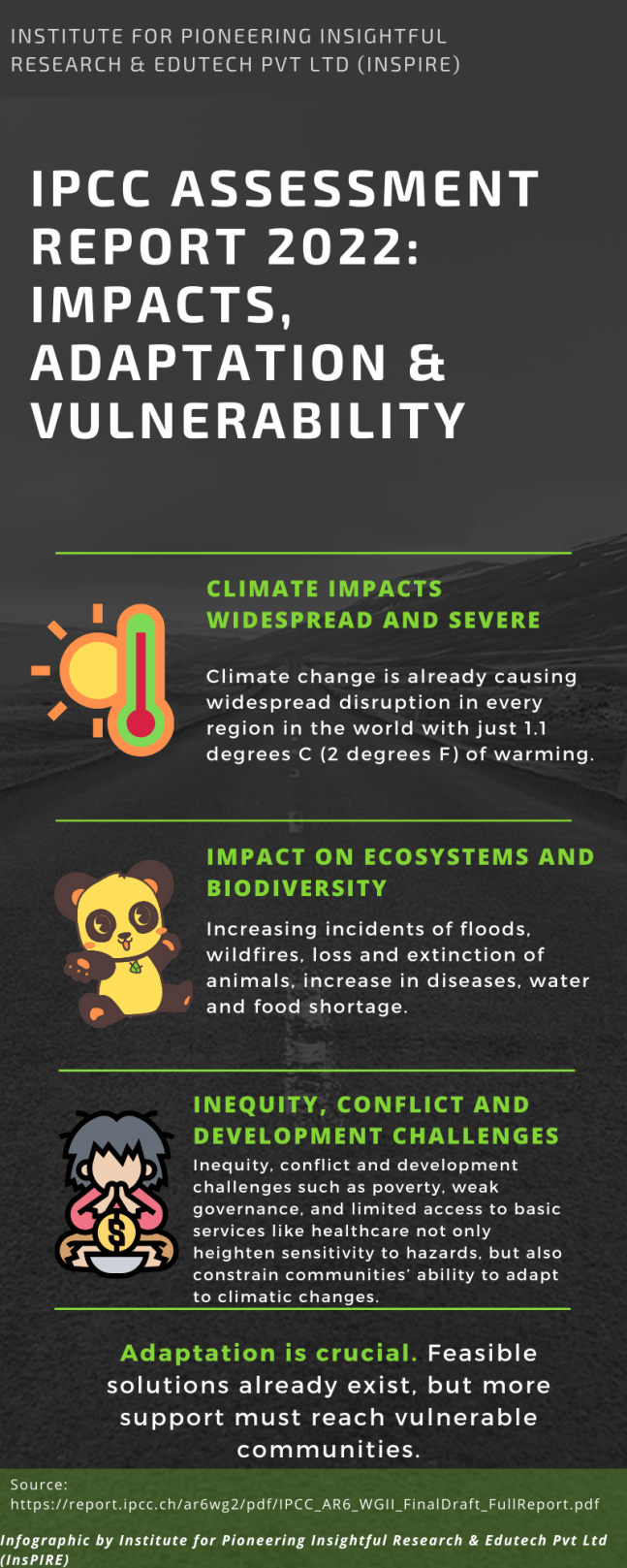 IPCC Assessment Report 2022: Impacts, Adaptation and Vulnerability ...